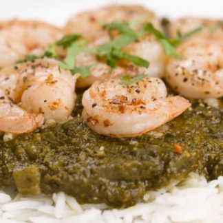 Shrimp Saag | Kathmandu Spice